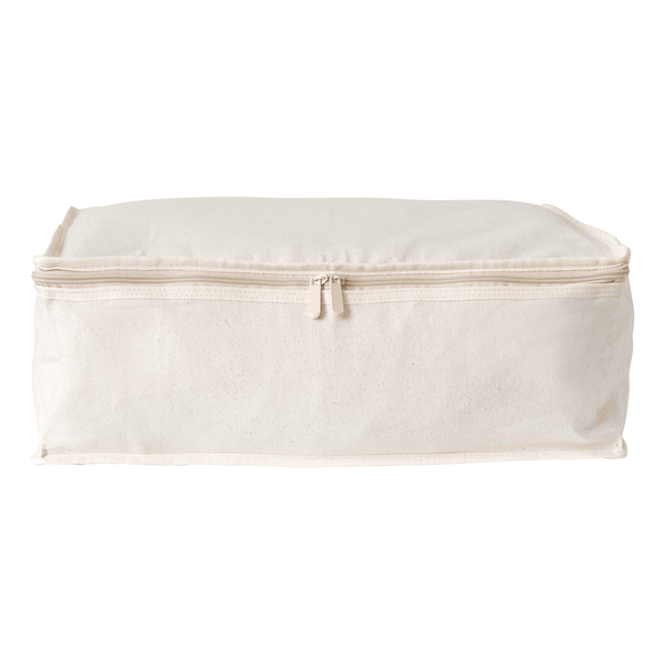 Medium Cotton Storage Bag 10oz (340gsm) | Off-White Zip Bag 45cm Wide ...